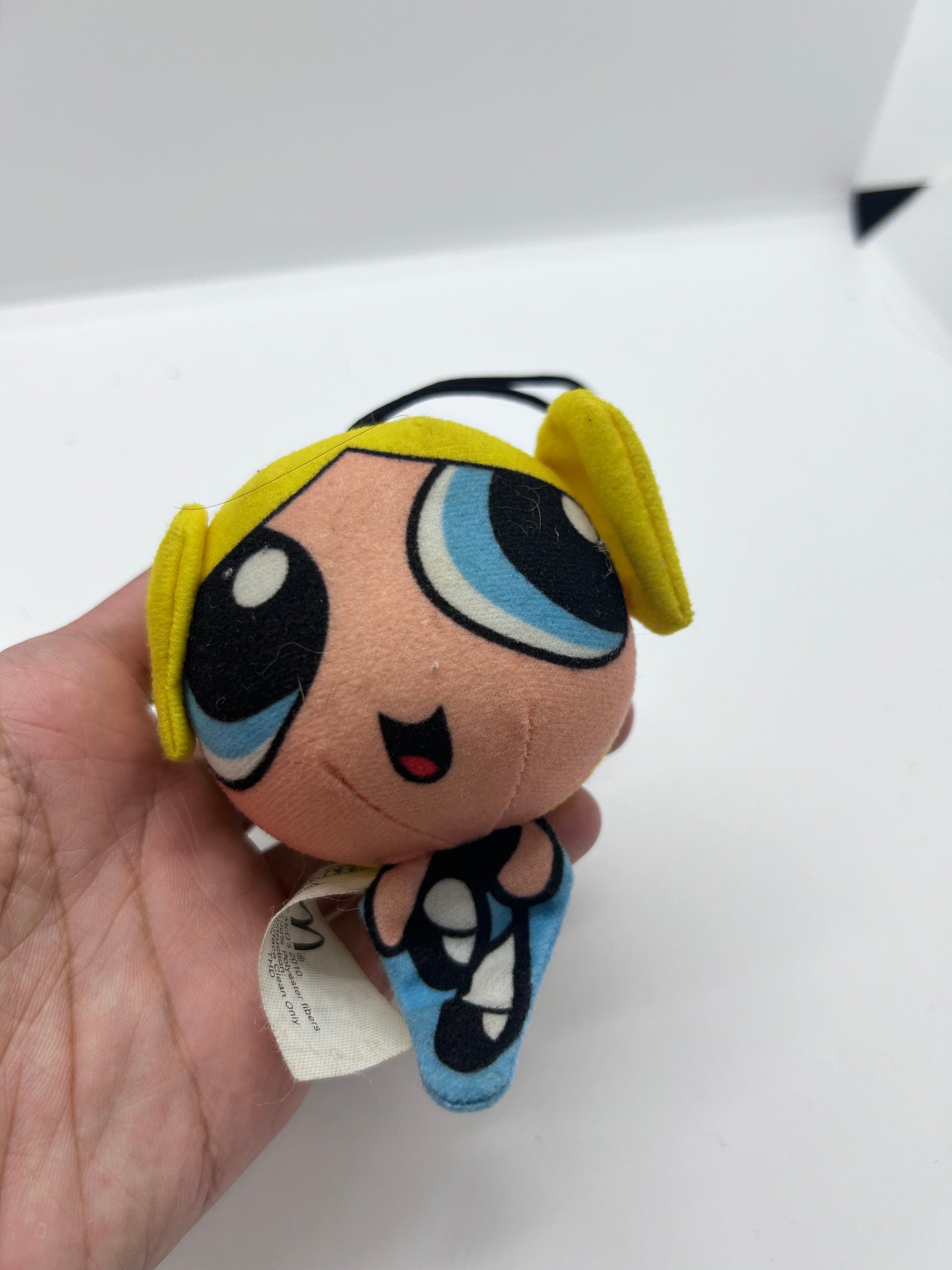 Rare Vintage Powerpuff Girls Bubbles Plush Doll Mcdonald's Collectible ...