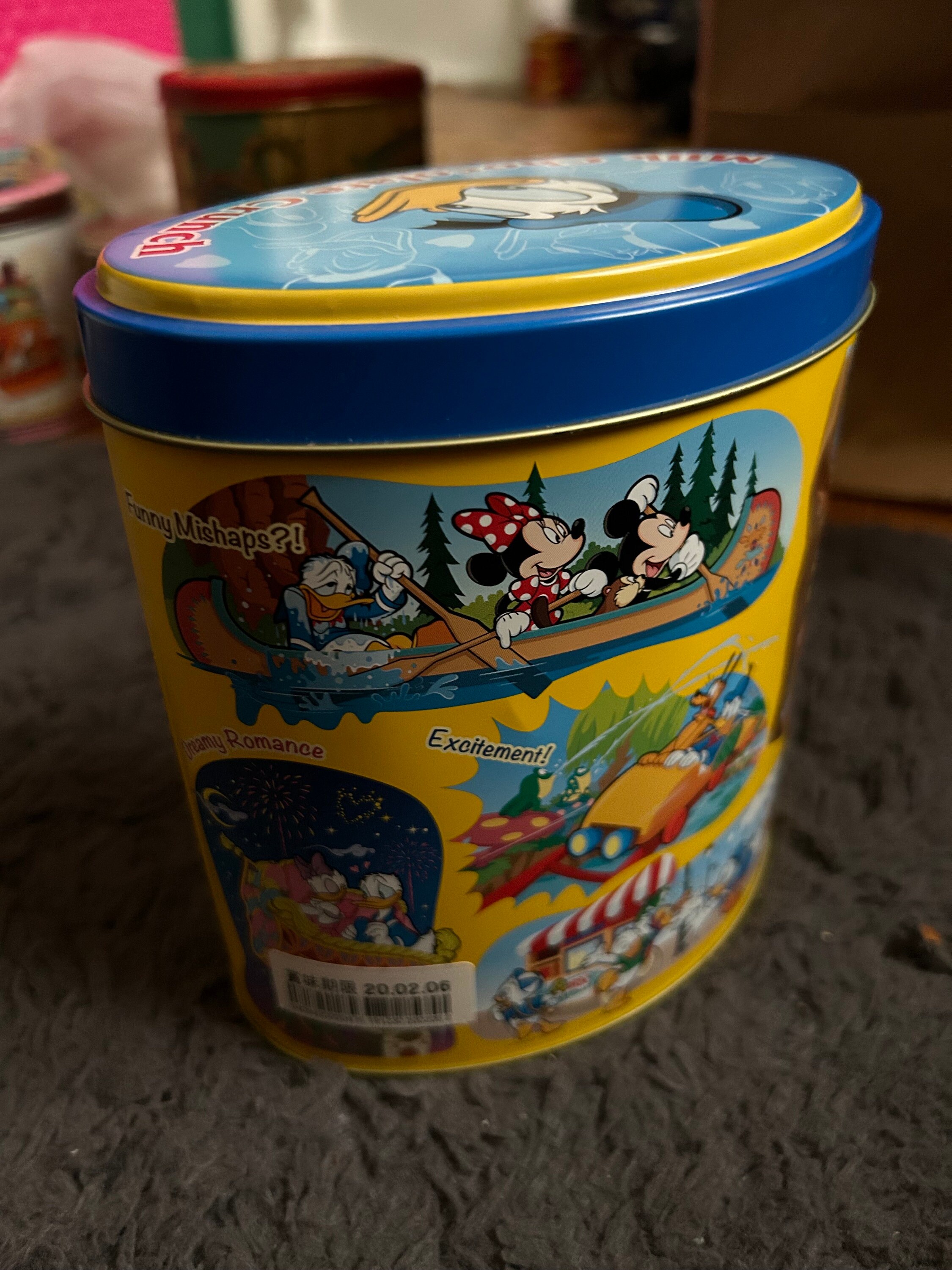 Disney Milk Chocolate Tin Box // Priced 5usd - Etsy