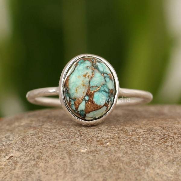 Chrysocolla Ring - Etsy
