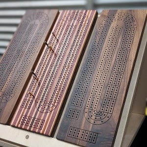 Deluxe Cribbage Board Game CNC Files: Laser Cut 3D Printer Plans - Etsy