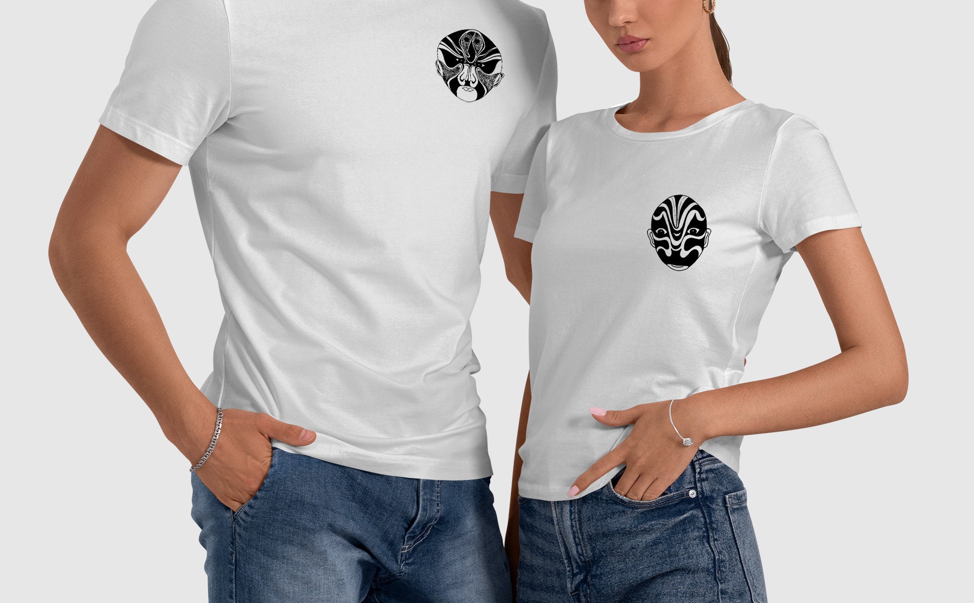 198 Chinese Peking Opera Masks Tattoo Design Bundle | SVG |PNG| - Etsy