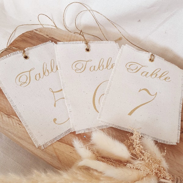 Wedding Table Marker - Etsy UK