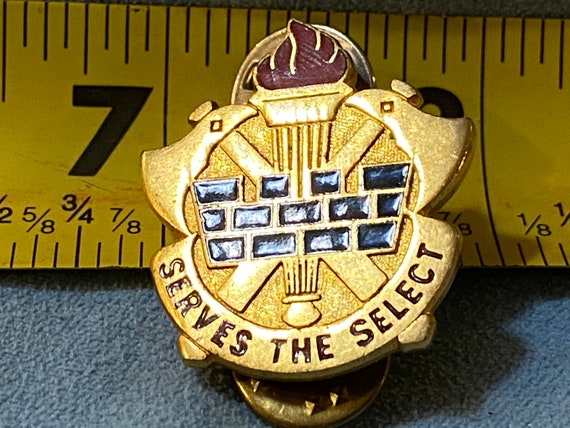 Vintage US Army DUI Distinctive Unit Insignia Serves the - Etsy