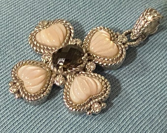 Judith Ripka Cross Pendant - Etsy