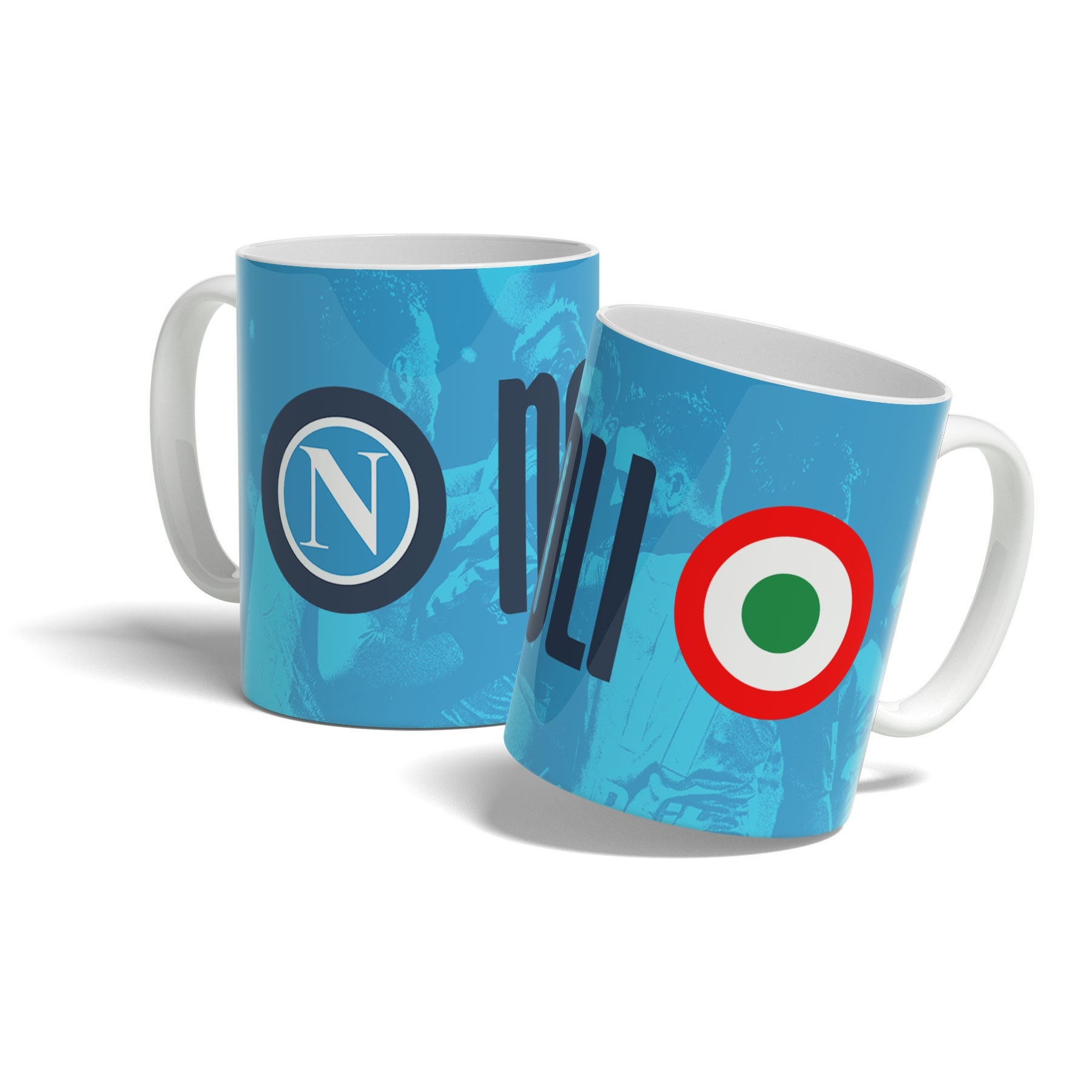 SSC Napoli Mug, SSC Napoli, Mug, Football Mug, White Ceramic ...