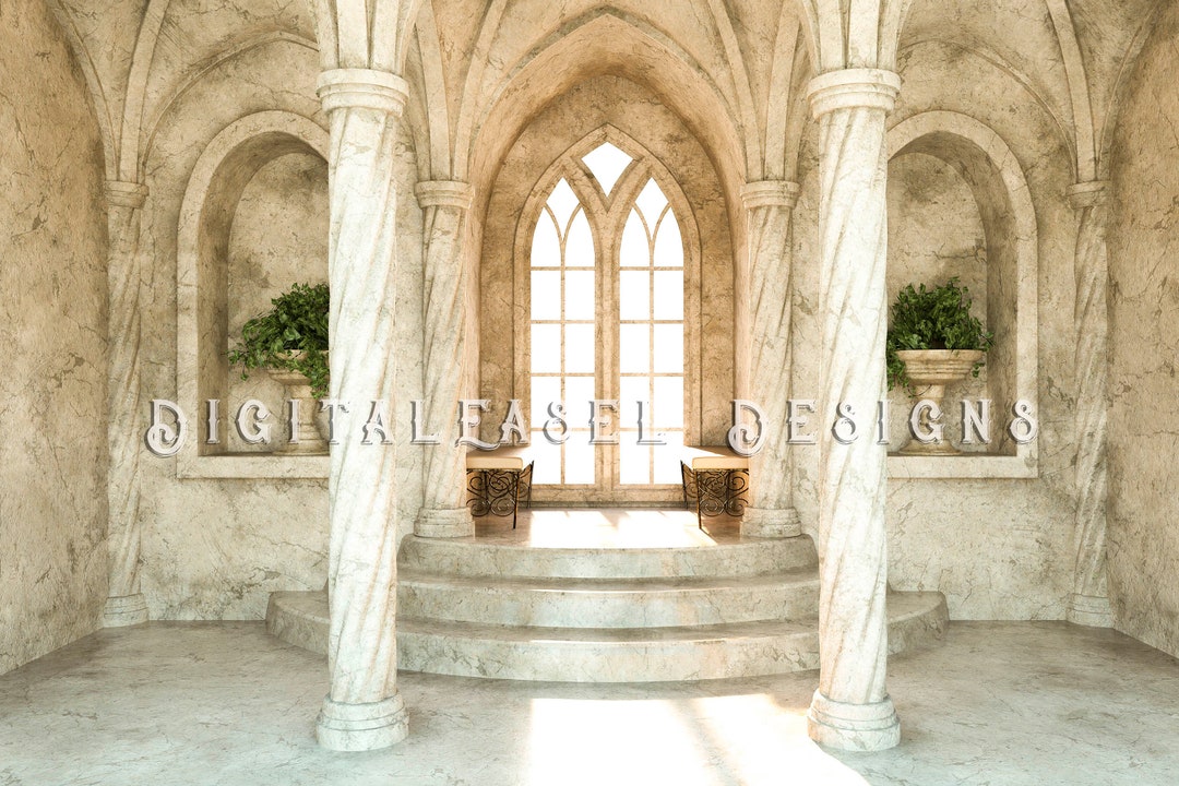 The Fantasy Window Room Medieval Fantasy Room Backdrop. - Etsy