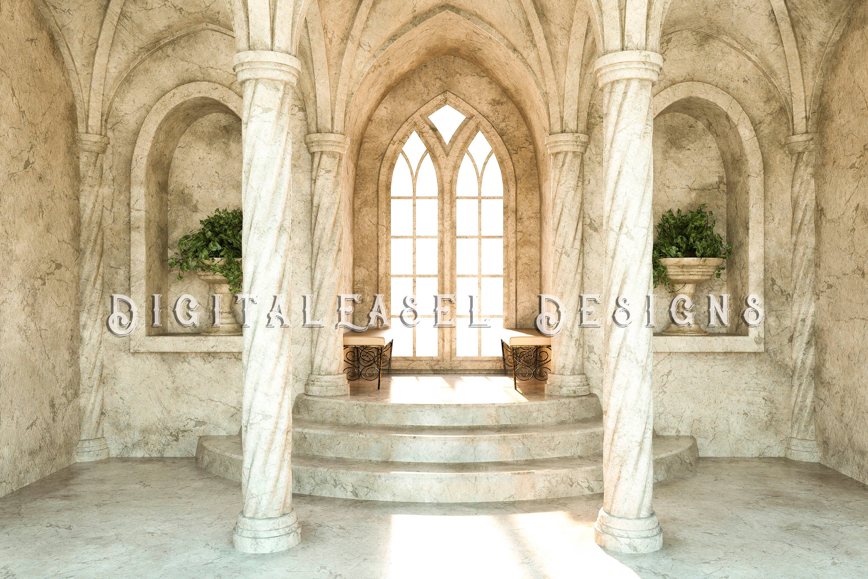 The Fantasy Window Room Medieval Fantasy Room Backdrop. - Etsy