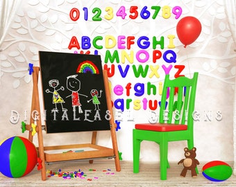 School Play Backdrop - Etsy UK