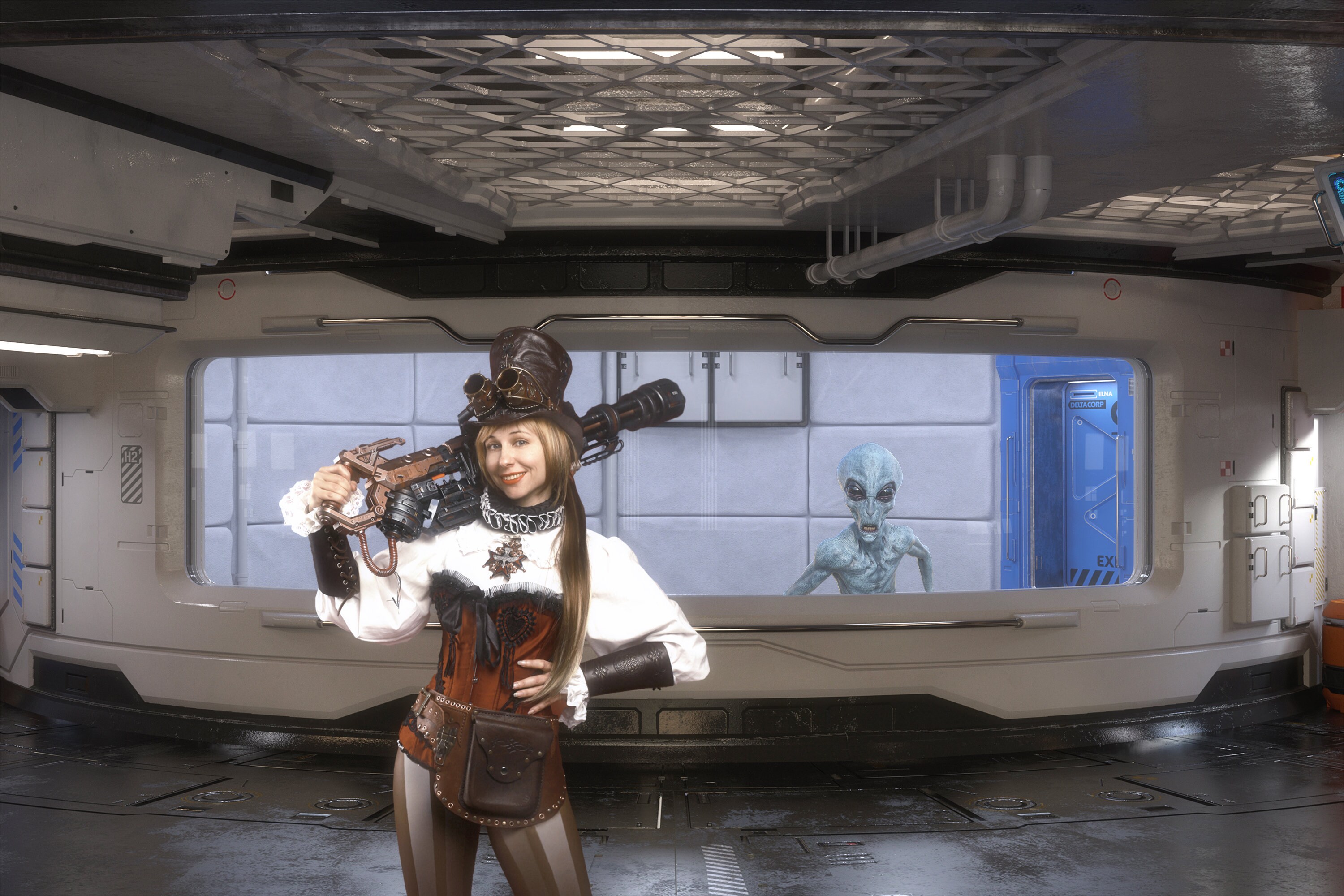 Sci-fi-ship-containment Cell, PNG Window, Reflection. Science Fiction ...