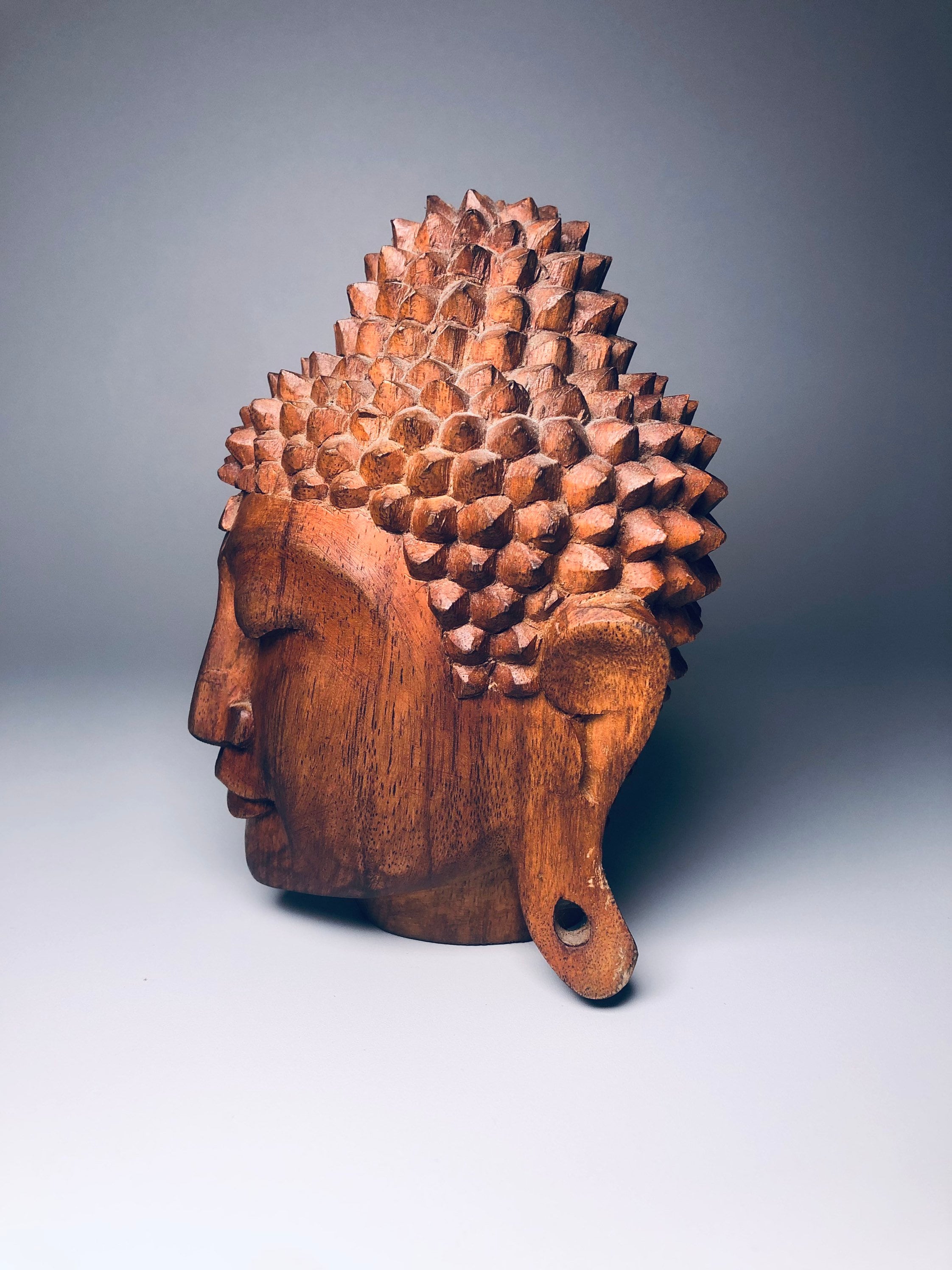 Wood Buddha,head Wooden Buddha Figure,handcraft Wood Buddha Statue. - Etsy