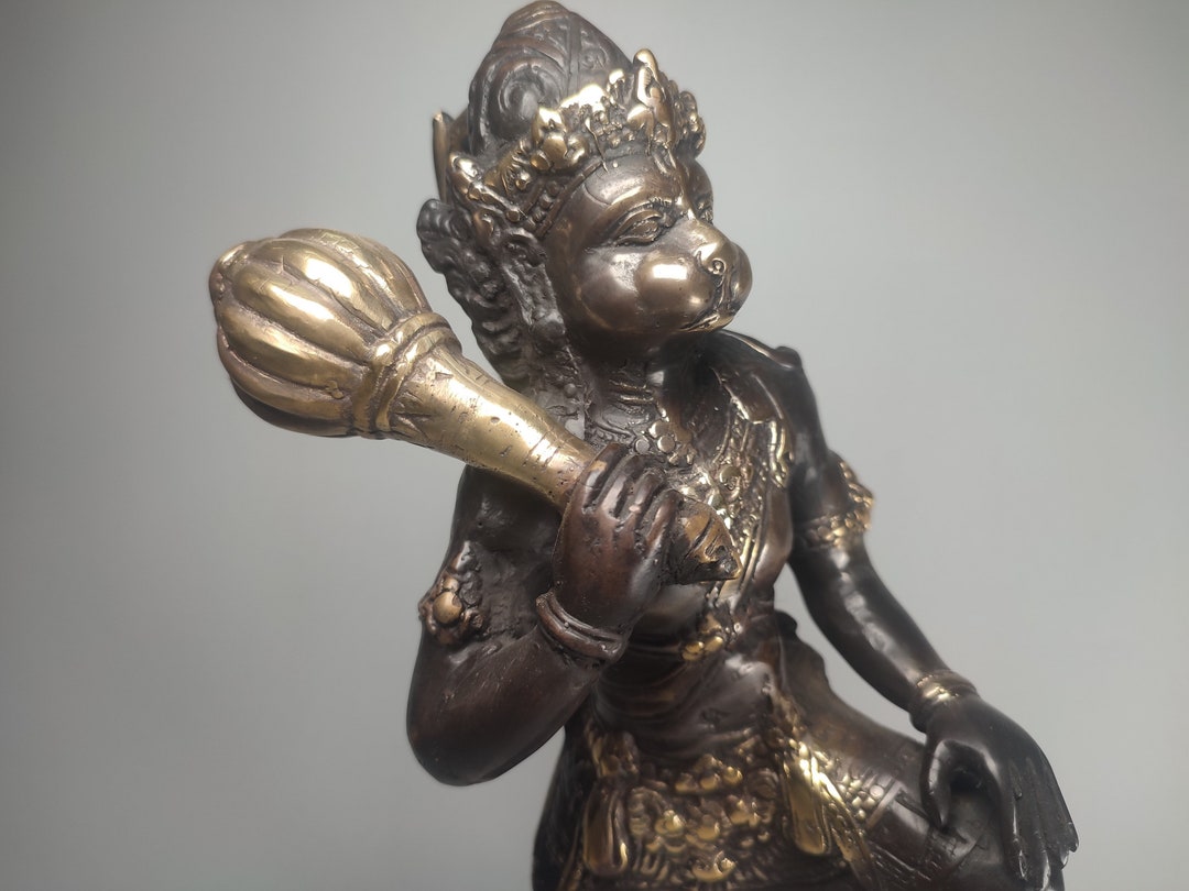 Hanuman Statue,spiritual Figurine,religious Hindu Statue,home Decor ...