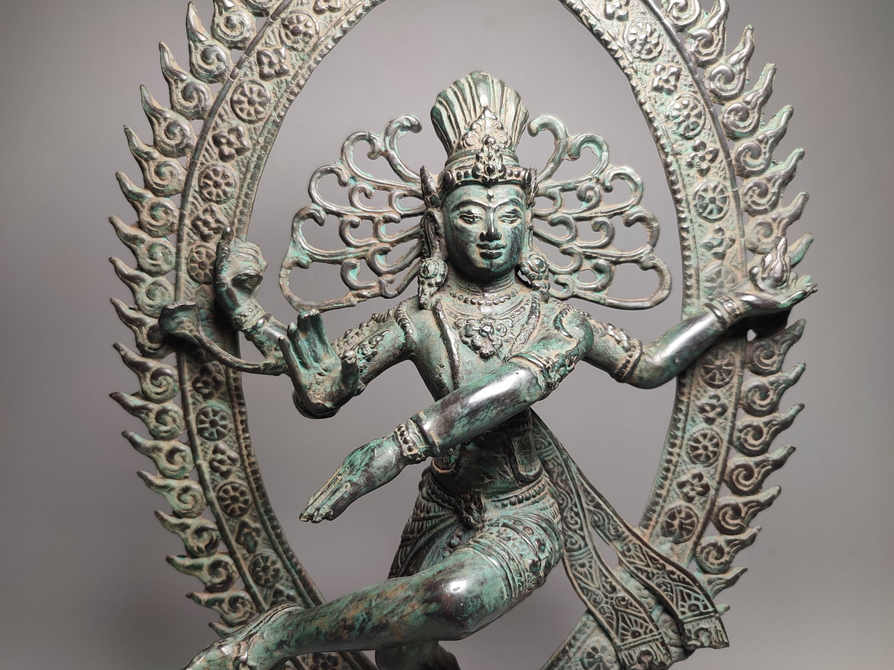 Nataraja Bronze Statue, Dancing Shiva, Hindu God, 12 Inch - Etsy