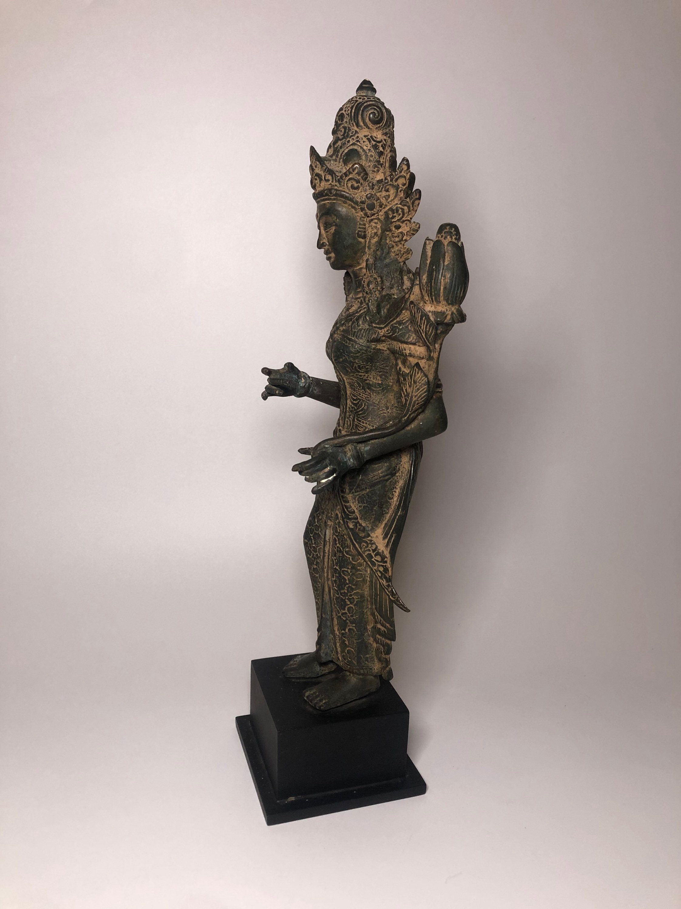 Parvati Sculpture 18.1inch parvati Statuevintage Bronze - Etsy