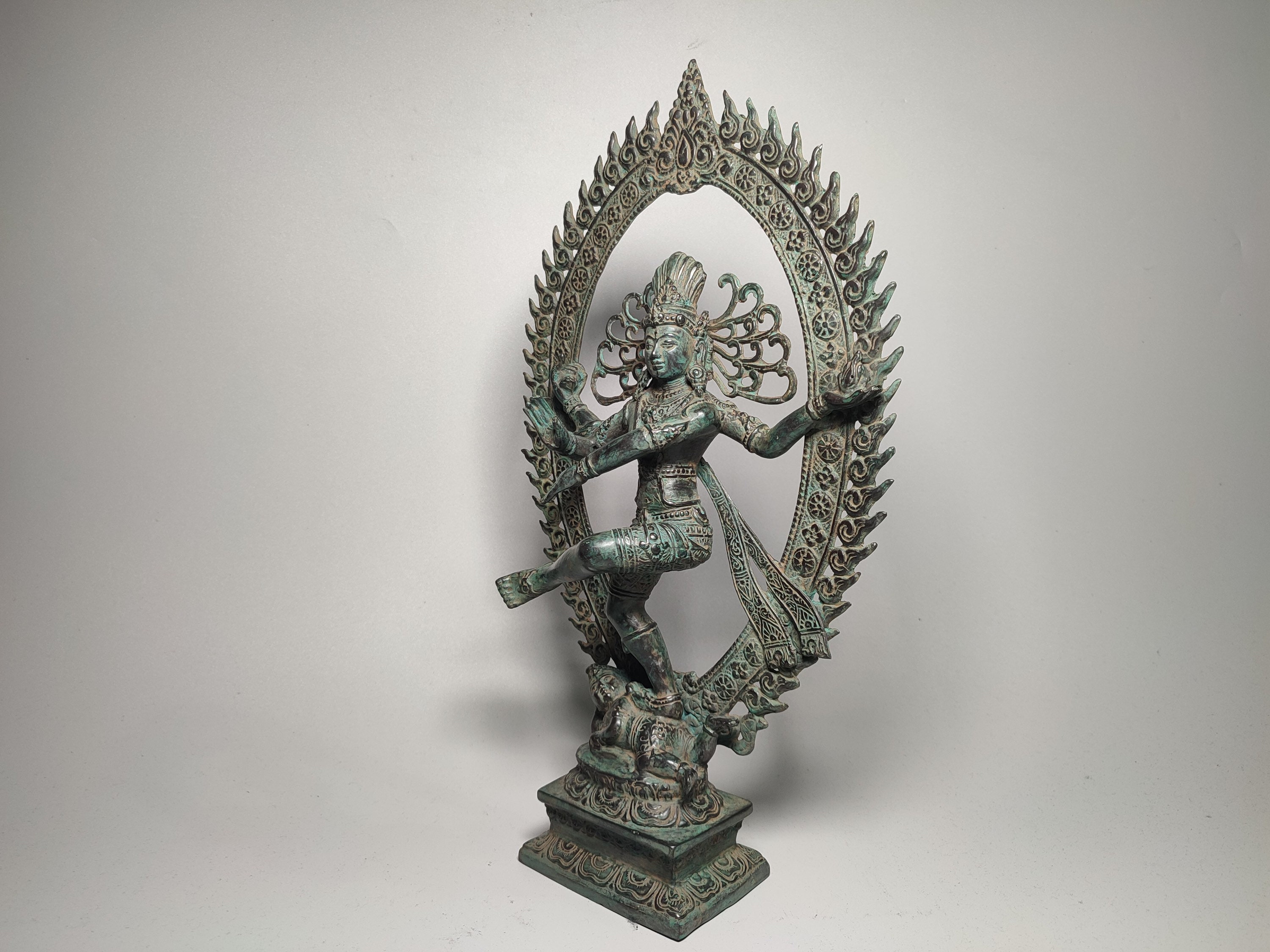 Nataraja Bronze Statue, Dancing Shiva, Hindu God, 12 Inch - Etsy