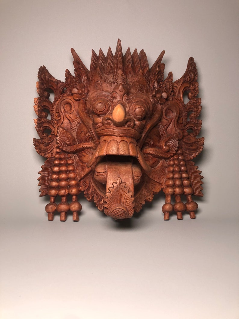Rangda Mask,balinese Mythology Decoration,wooden Walldecor,handmade ...