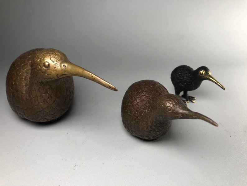 Bronze Kiwi Statue, Kiwi Bird, Animal Lover, Home Decor, Bird Sculpture, Valentine Gift, Gift ...