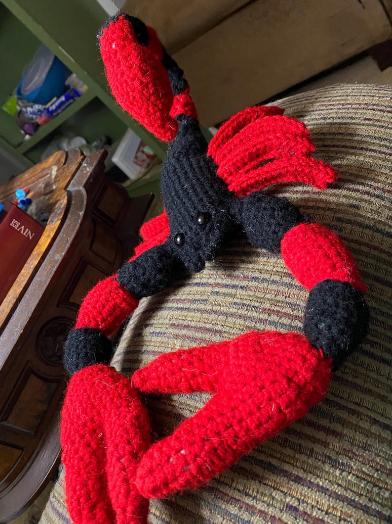Handmade Crochet Scorpion - Etsy