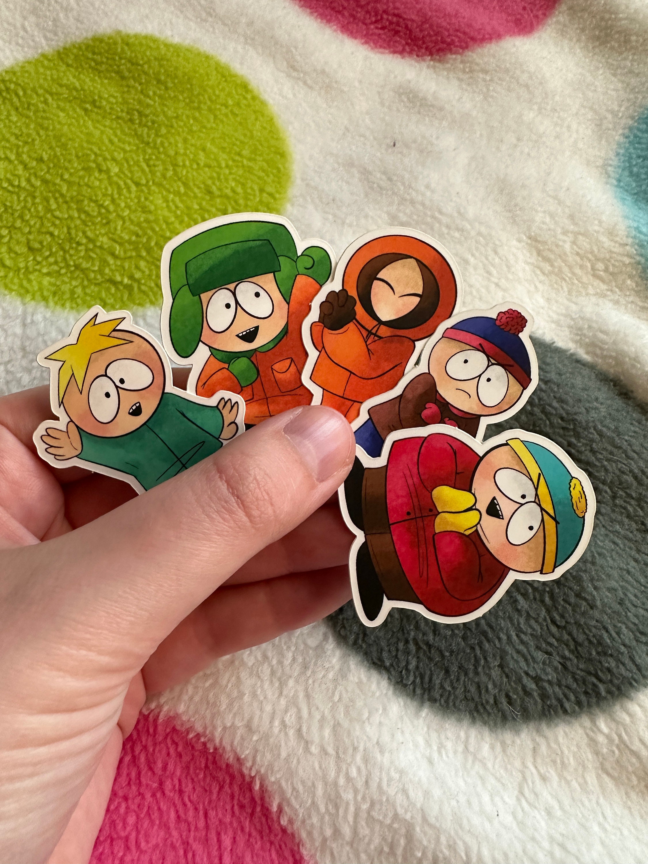 SOUTH PARK Mini Stickers Kyle Kenny Butters Cartman Stan - Etsy Australia