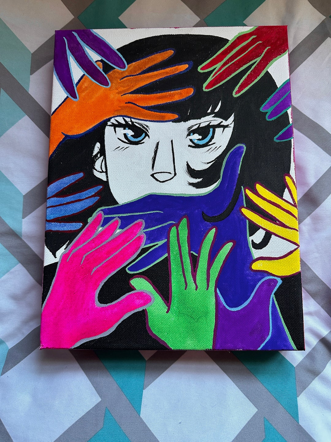 One Piece Nico Robin hands Canvas Painting - Etsy