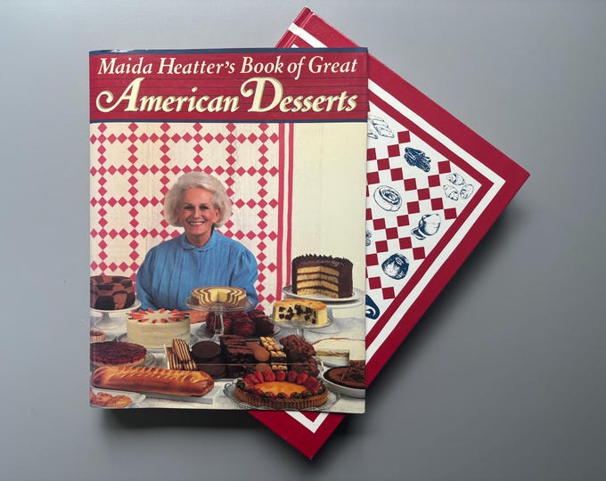 1985 Vintage Maida Heatter's Book of Great American Desserts First ...