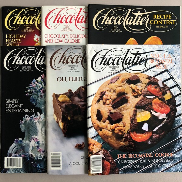 Gourmet Magazine - Etsy