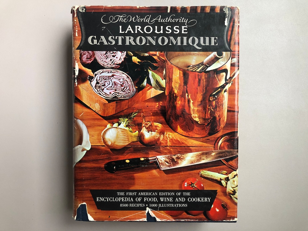1961 1966 Vintage LAROUSSE GASTRONOMIQUE by Prosper Montagne ...