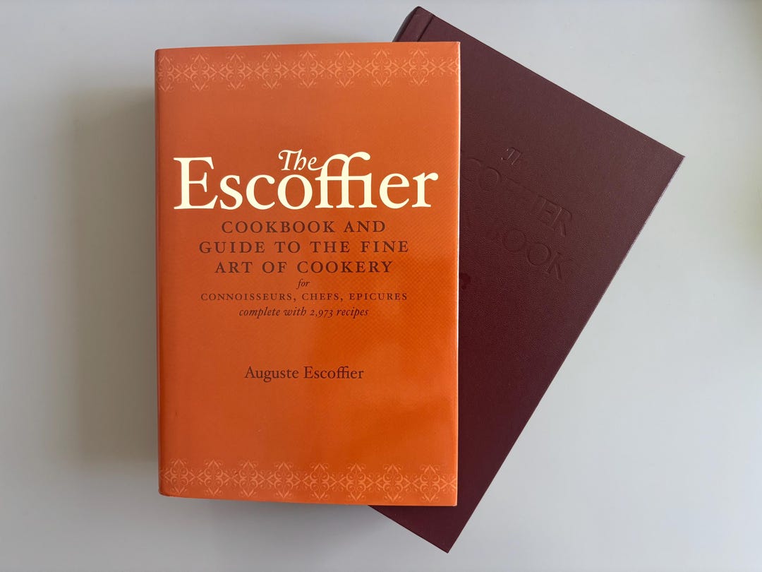 1969 © Vintage the Escoffier Cook Book by Auguste Escoffier 1989 Crown ...