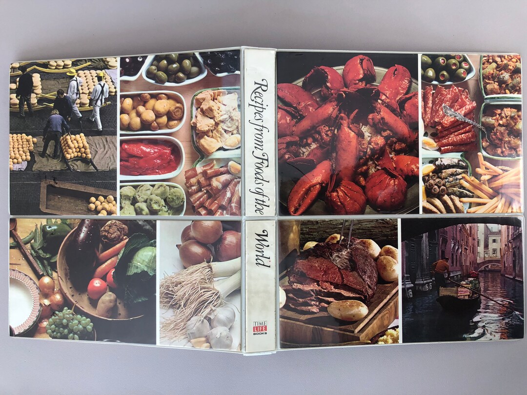 1972 Vintage recipes From Foods of the World by Time Life, 3 Ring ...