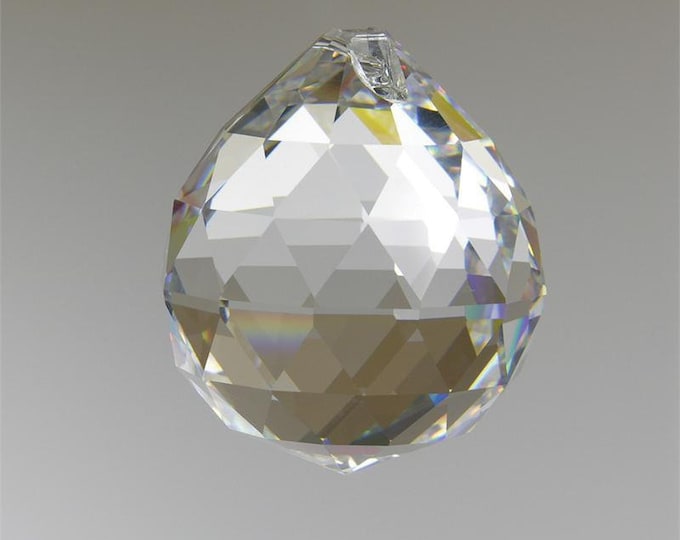 Set of 12 - 1.6" (40mm) Chandelier Crystal Prism Ball Suncatcher - Etsy