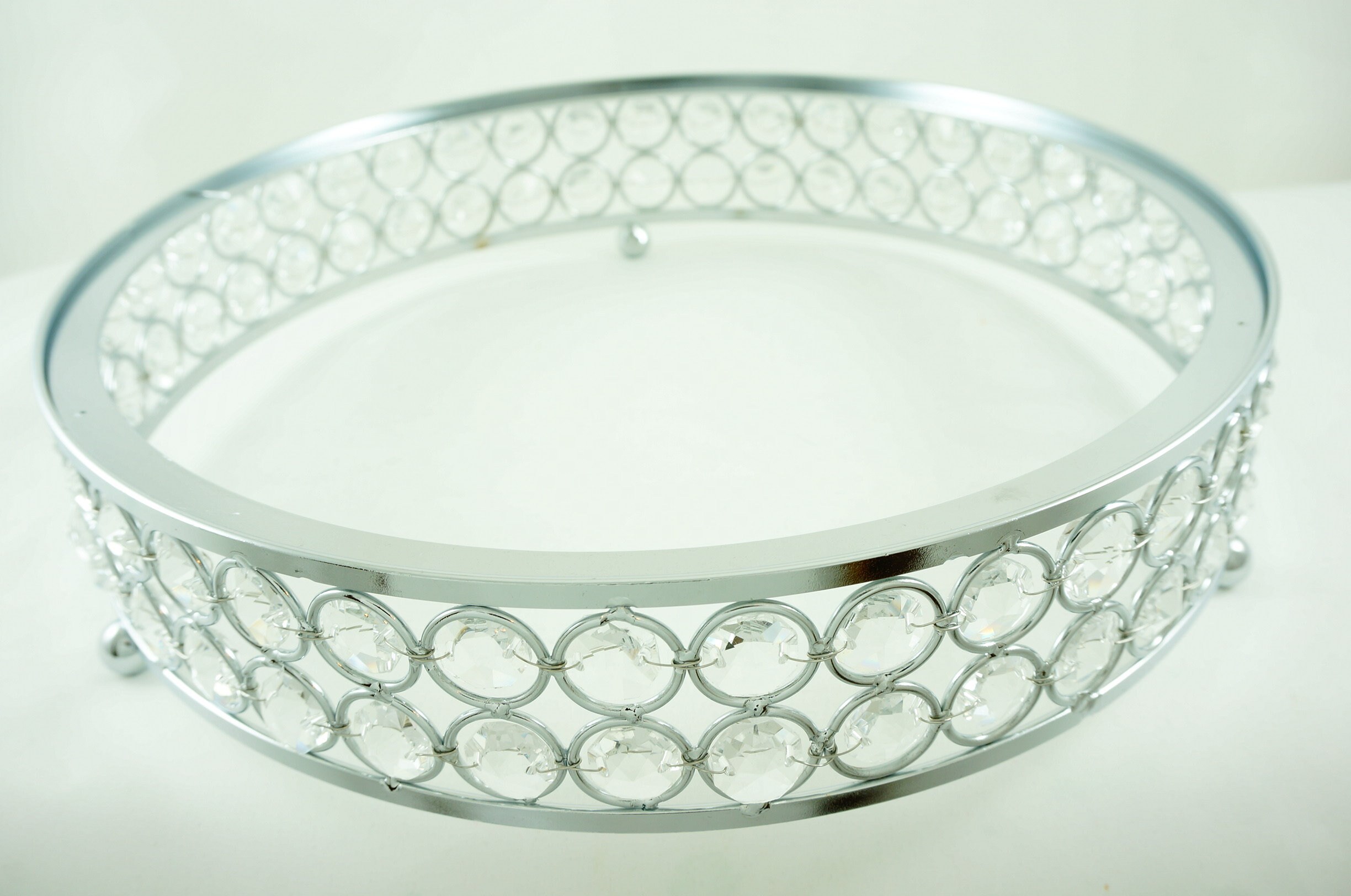 10 Glass Crystal Beaded Cake Stand Riser Display Wedding - Etsy