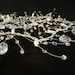 6' Acrylic Crystal Ice Garland PLUG-IN String Light Centerpiece Party ...