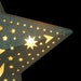 13.5" Plug-in Lighted Glitter Star Tree Topper Christmas Holiday Tree ...