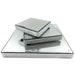 Elegant SILVER Mirror Plates Wedding Event Cater Decorative Display ...