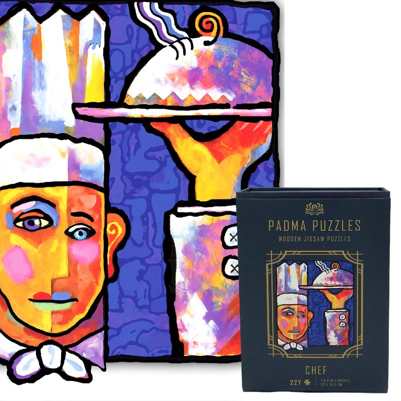 Cooking Puzzle Art - Etsy