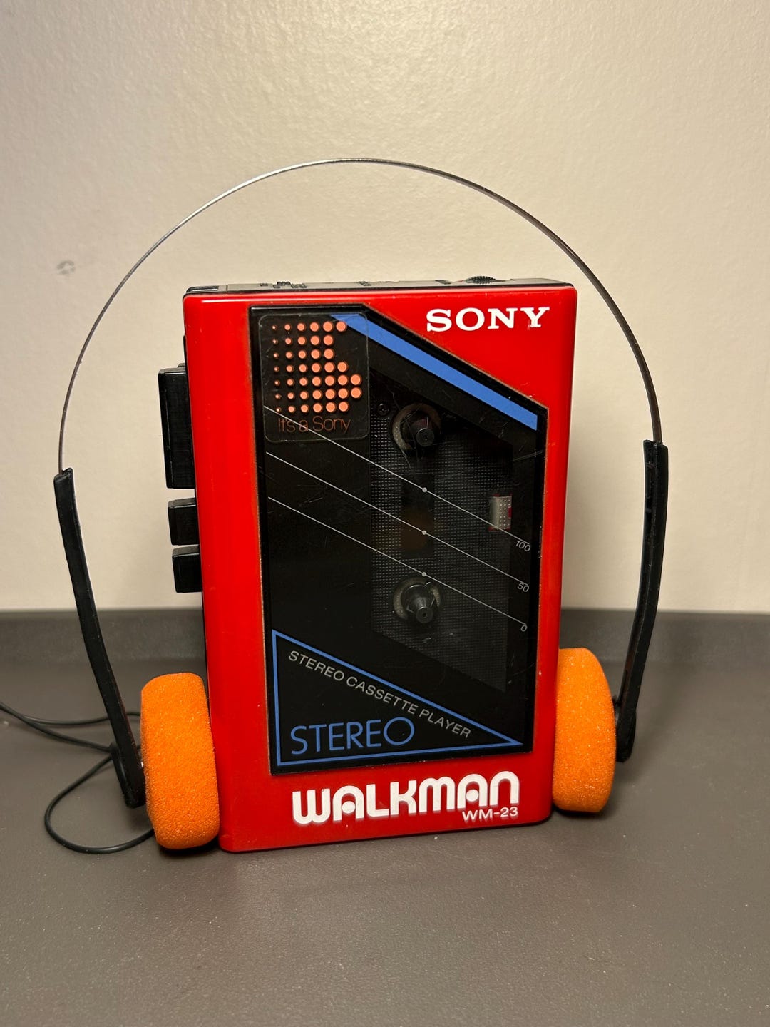 Sony Walkman Wm-23 (1985), Restored and Fully Functional - Etsy