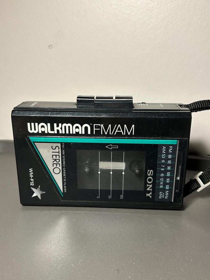 Sony Walkman Wm-f12 (1985), Restored and Fully Functional - Etsy