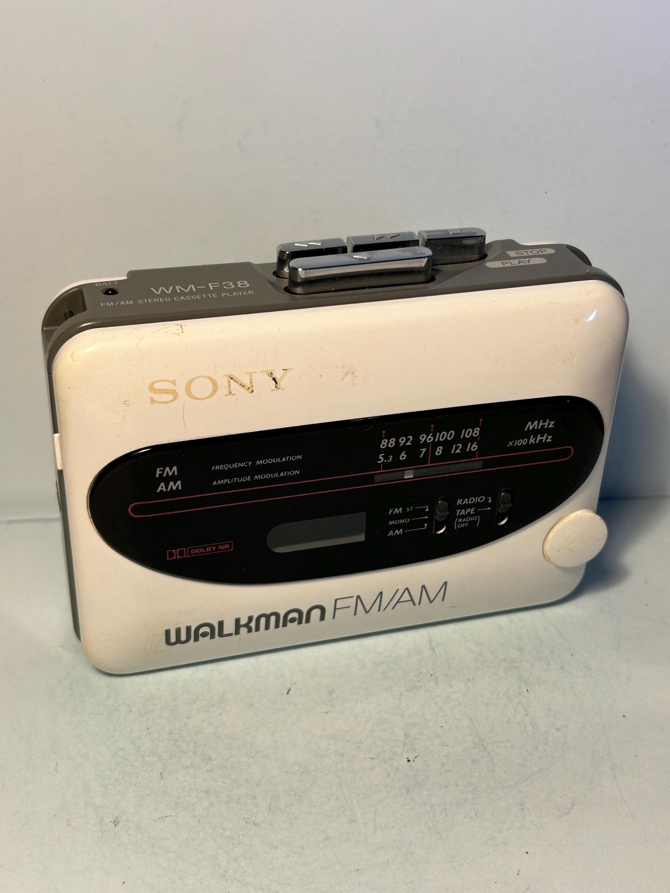 Sony Walkman Wm-f38 1987, Restored and Fully Functional - Etsy