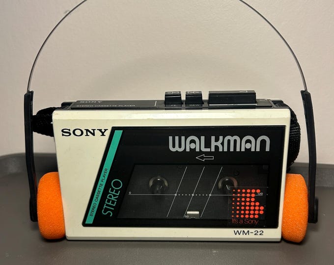 Sony Walkman Wm-22 (1984), Restored and Fully Functional - Etsy