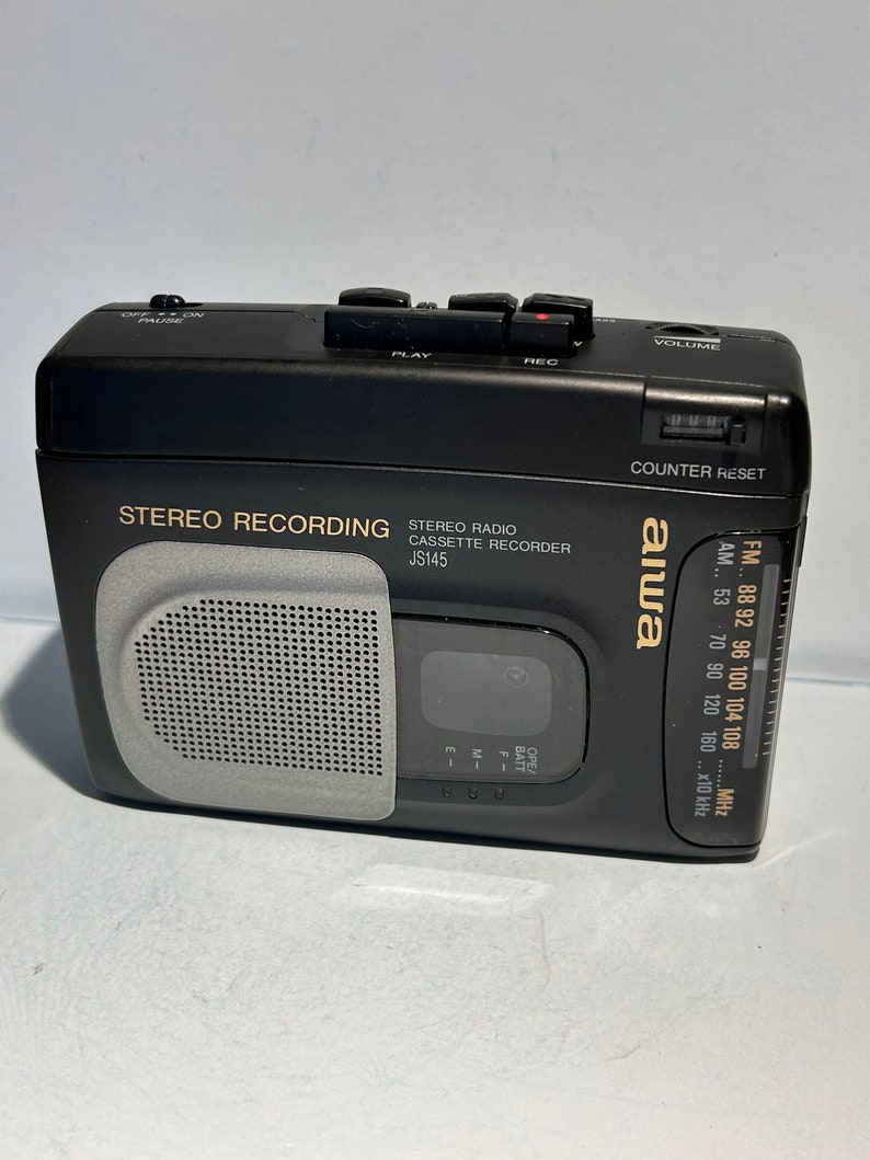 Aiwa AM/FM Stereo Radio Cassette Recorder Hs-js145, Restored and Fully ...
