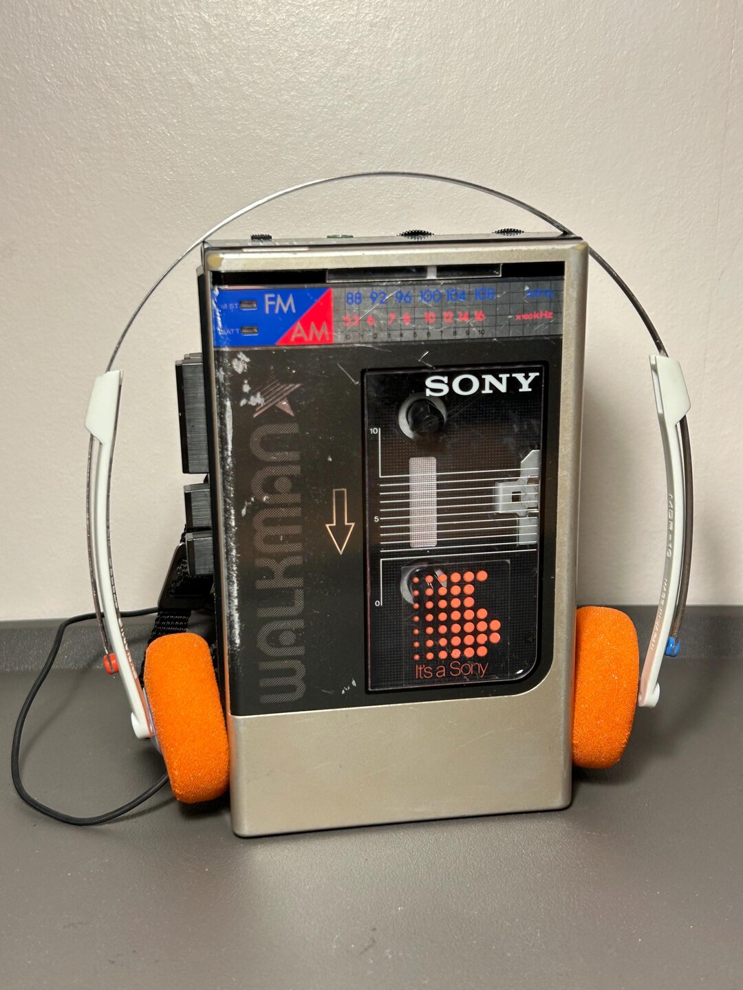 Sony Walkman Wm-f8 (1983), Restored and Fully Functional - Etsy