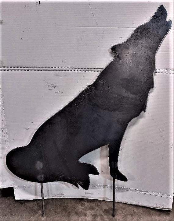 Howling Coyote Silhouette