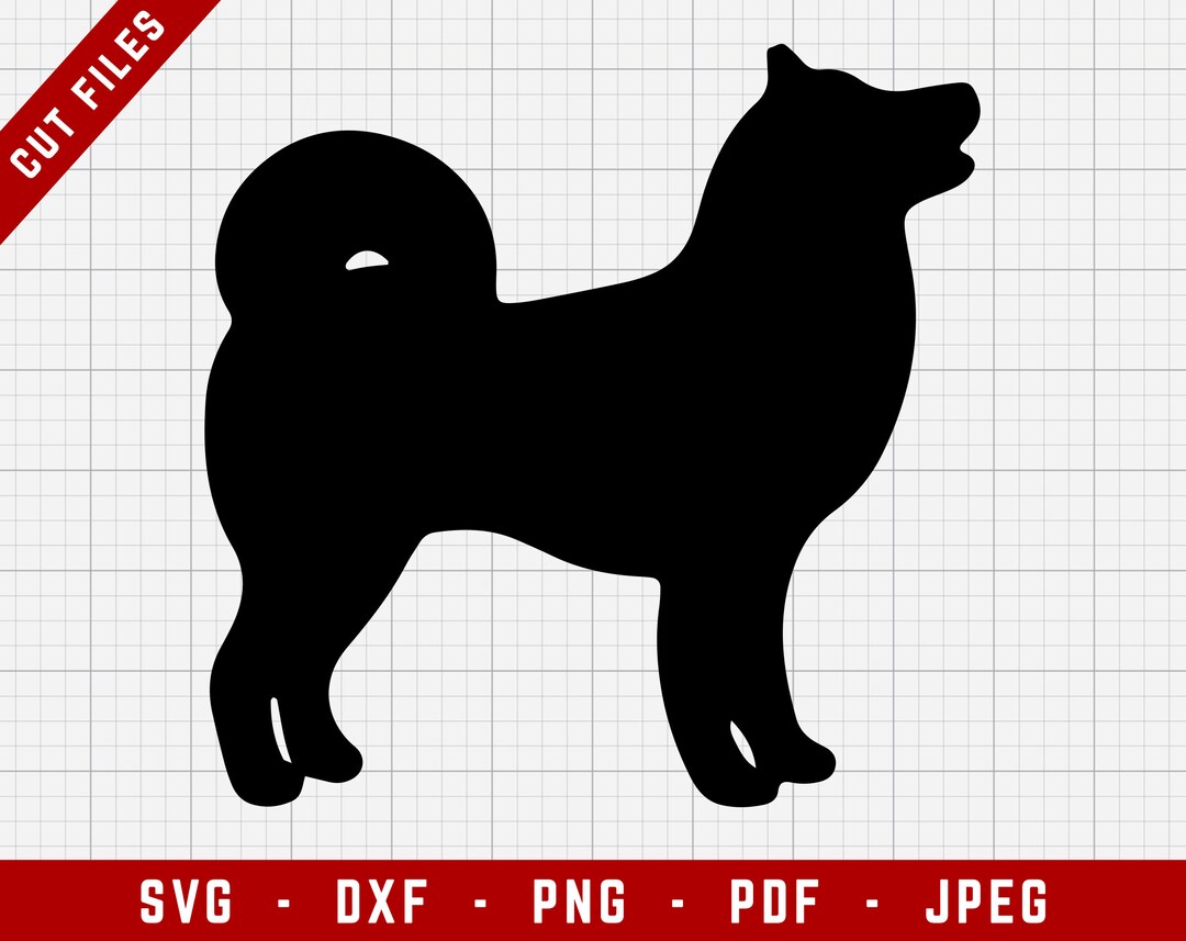 Akita SVG Cutting File - Akita Dog Svg | Dogs Digital Clip Art, Dog SVG ...