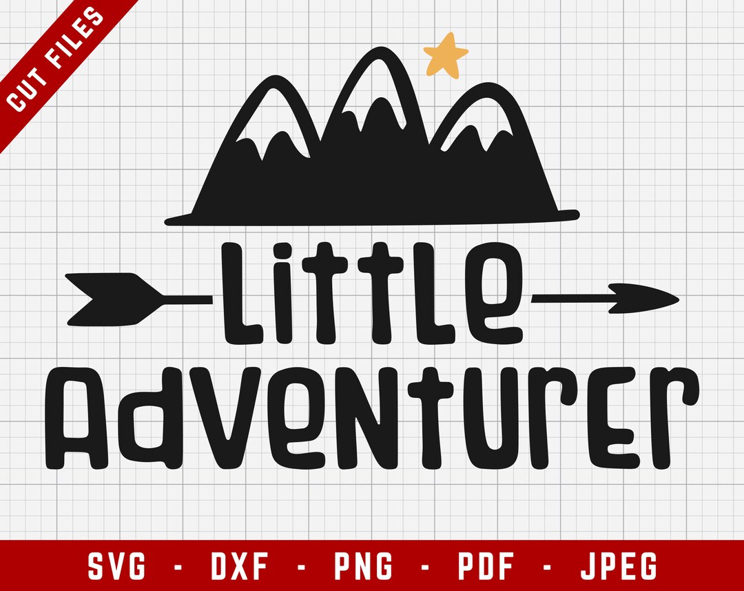 Little Adventurer SVG Cutting Files | Newborn Digital Clip Art, Baby ...
