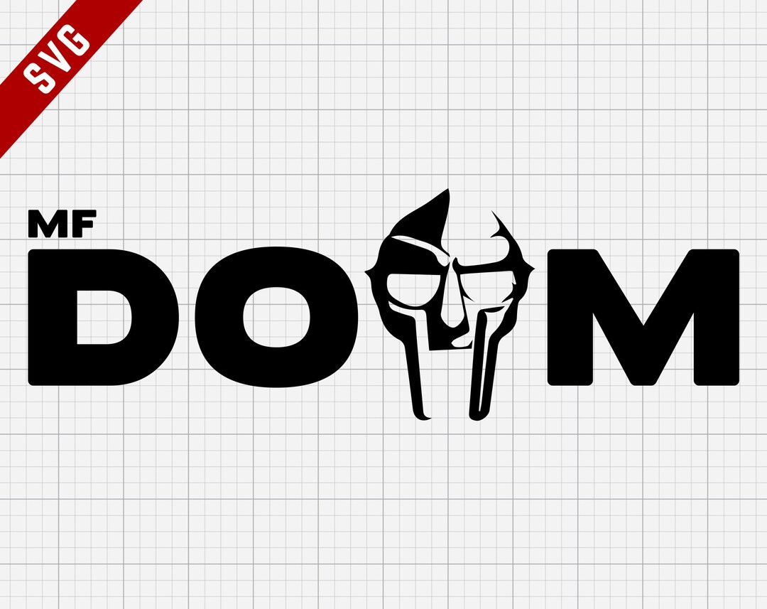 MF DOOM SVG Cutting File #2 | Digital Clip Art, Viktor Vaughn Svg ...