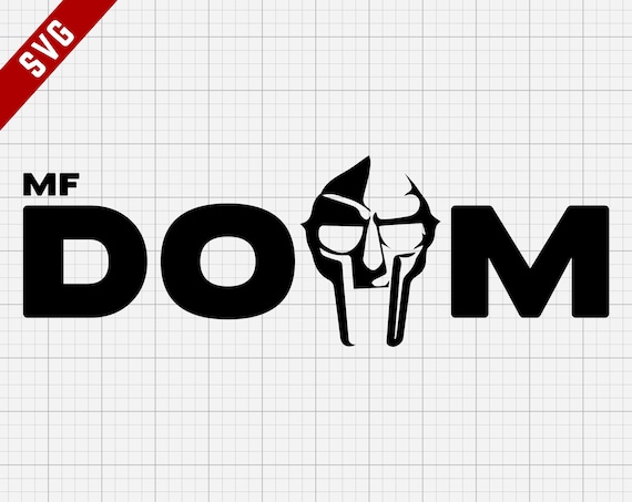 MF DOOM SVG Cutting File 2 Digital Clip Art Viktor Vaughn | Etsy