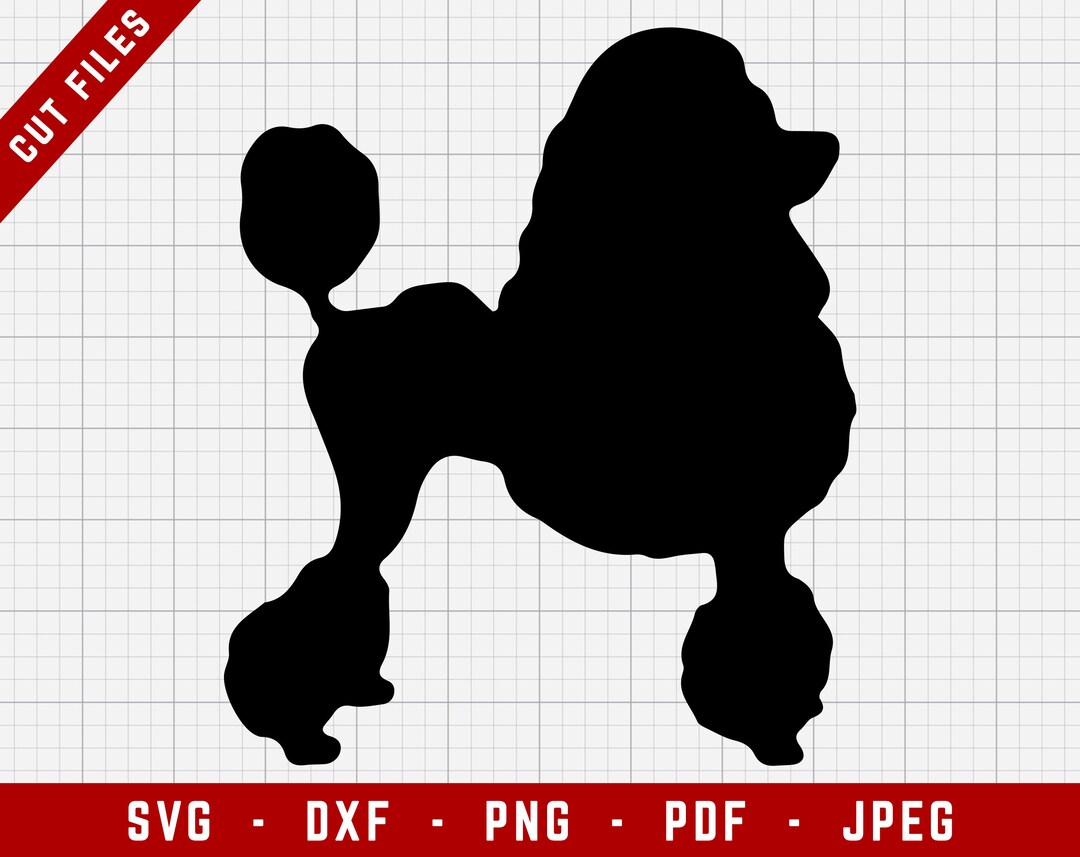 Poodle SVG Cutting File - Poodle Dog Svg | Dogs Digital Clip Art, Dog ...