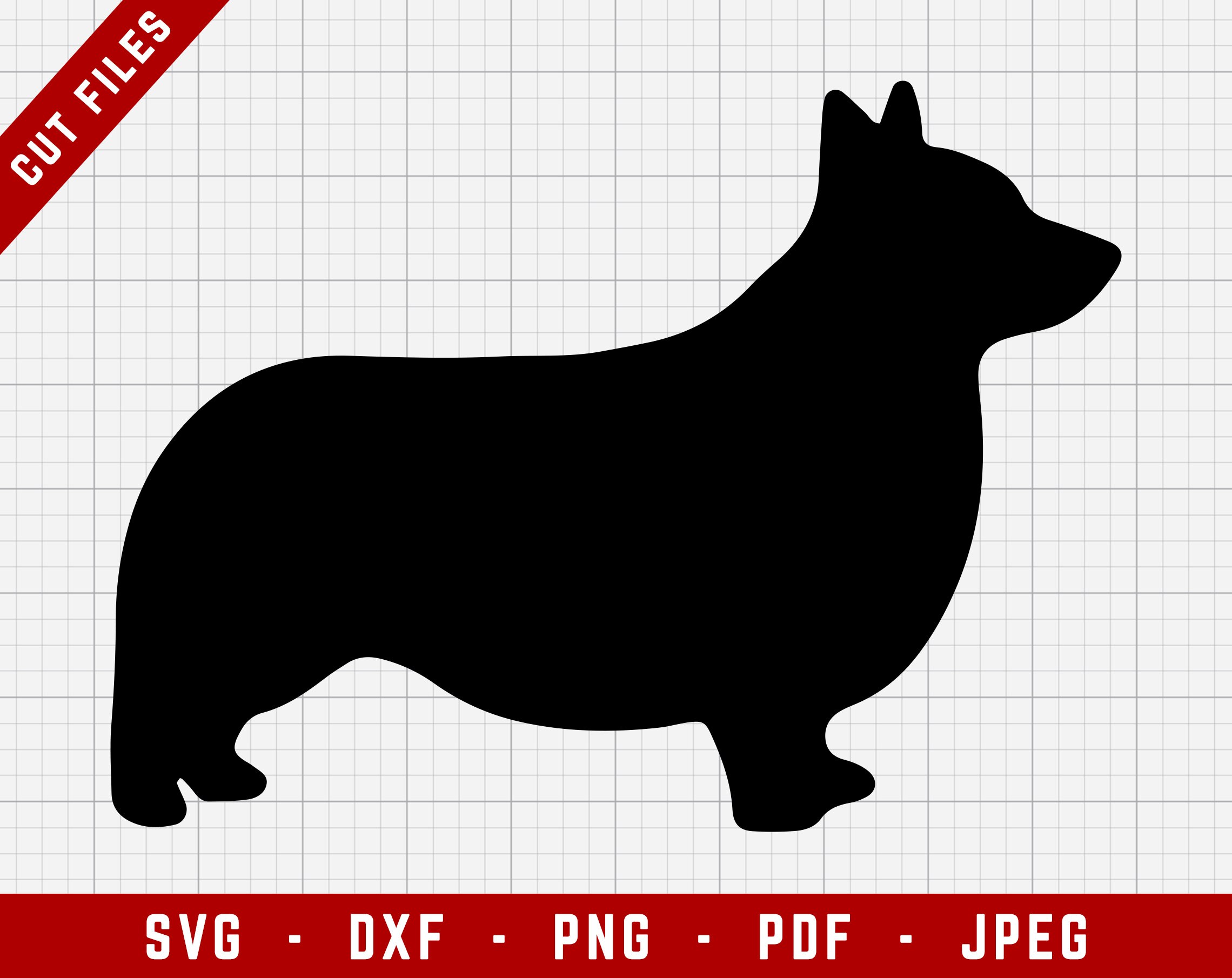 Corgi SVG Cutting File - Corgi Dog Svg | Dogs Digital Clip Art, Dog SVG ...