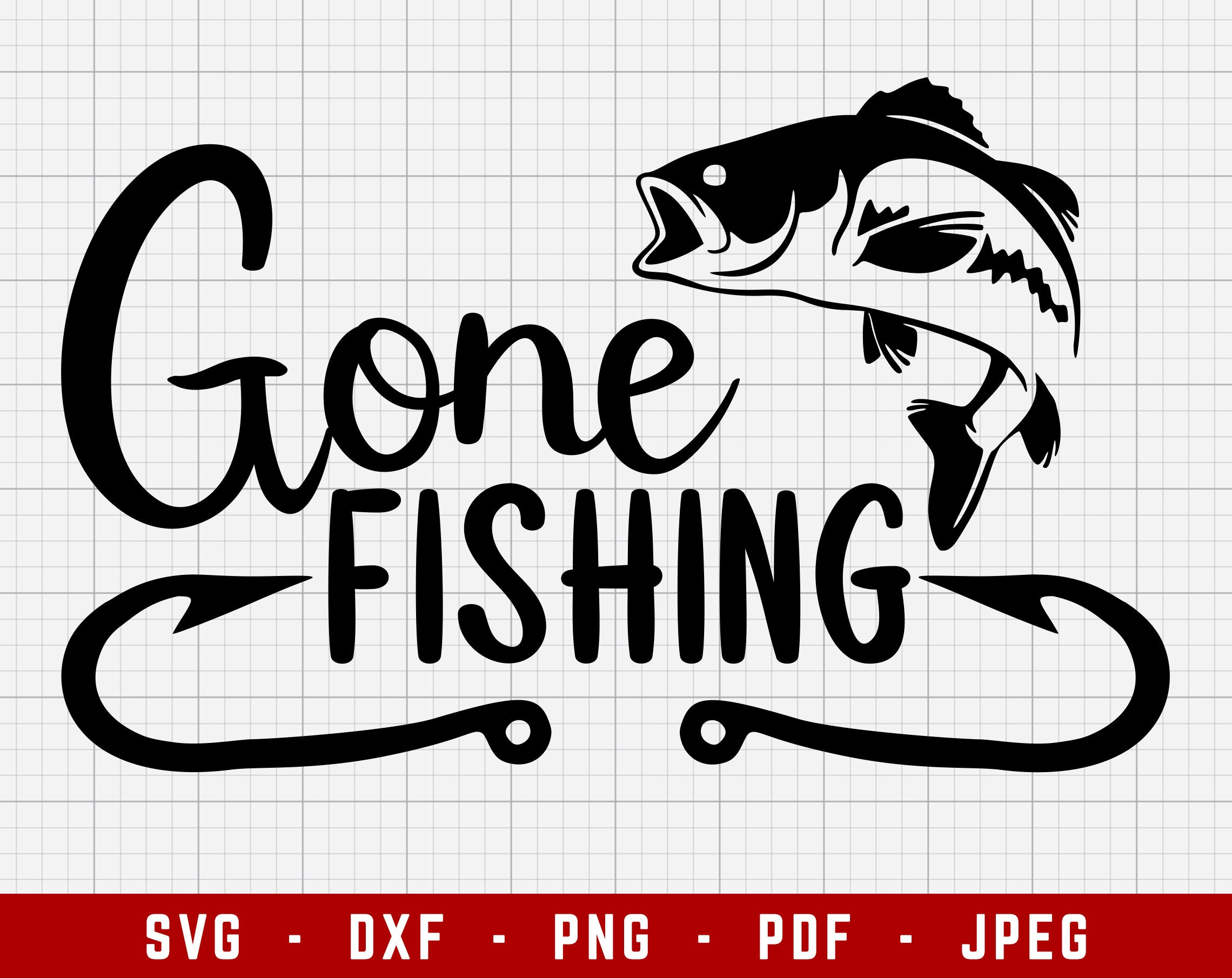 Gone Fishing Clip Art