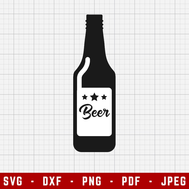 Beer Bottle Svg - Etsy