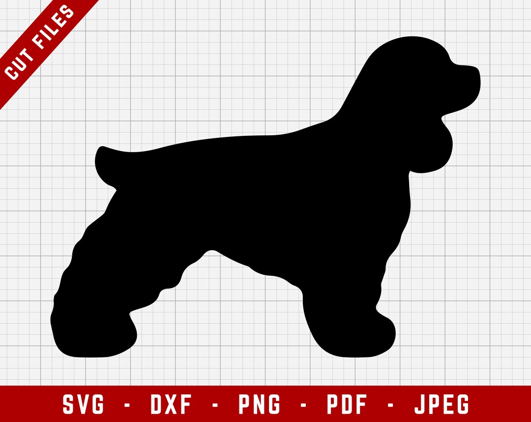 Cocker Spaniel SVG Cutting File - Cocker Spaniel Dog Svg | Dogs Digital ...